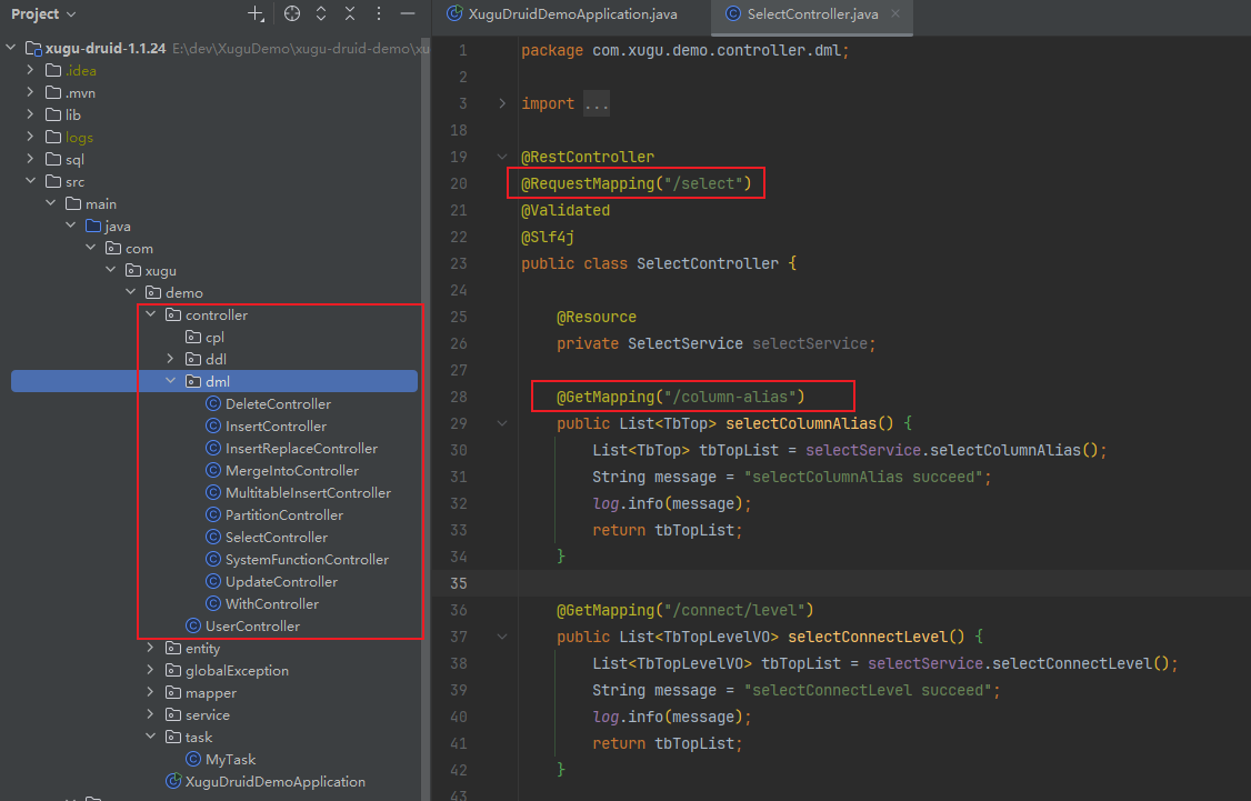 druid 使用手册 | 虚谷文档