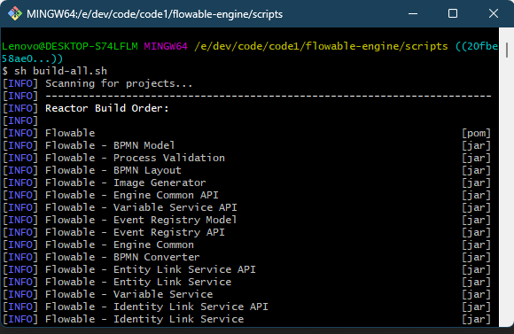 flowable-engine 使用手册 | 虚谷文档