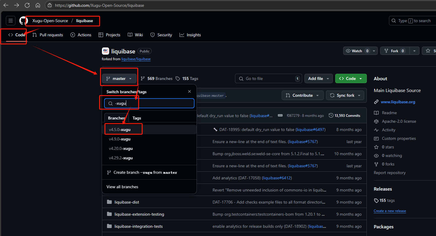 liquibase 使用手册 | 虚谷文档